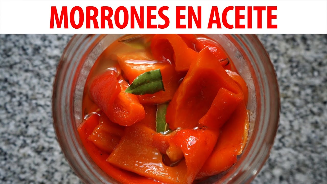 Morrones en aceite para pizza: La receta definitiva para crear un sabor ...